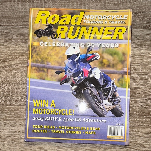 Road Runner | Other | Roadrunner Motorcycle Touring Travel Magazine ...
